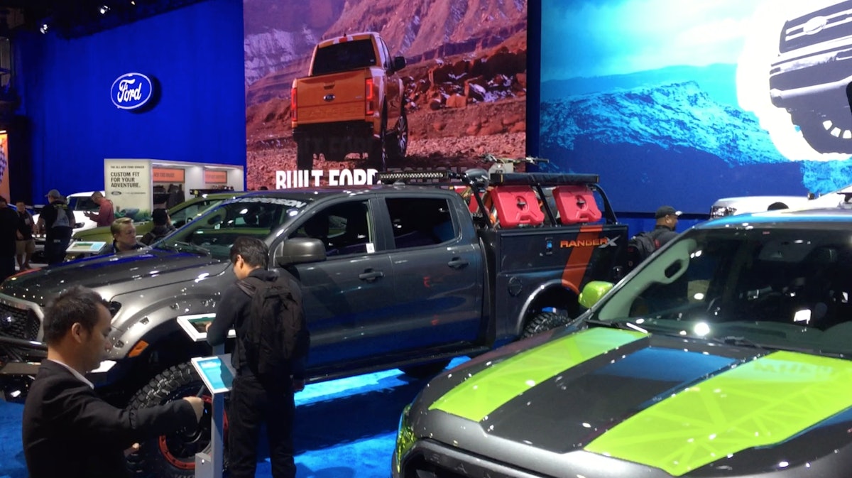 Ford’s SEMA display of 2019 Rangers, part 1 | Hard Working Trucks