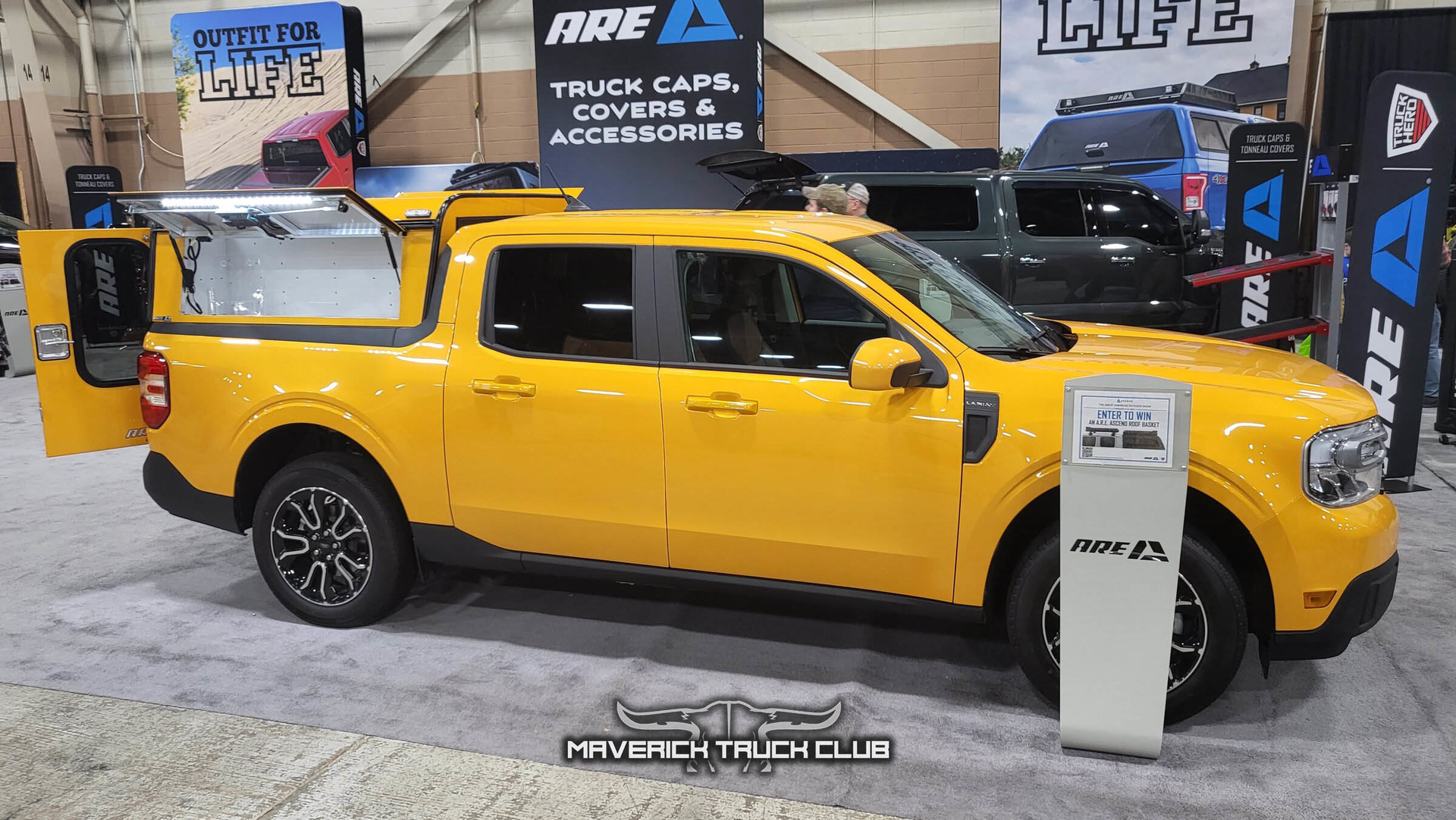 Ford Maverick gets ARE work cap and Kargomaster rack | Hard Working Trucks